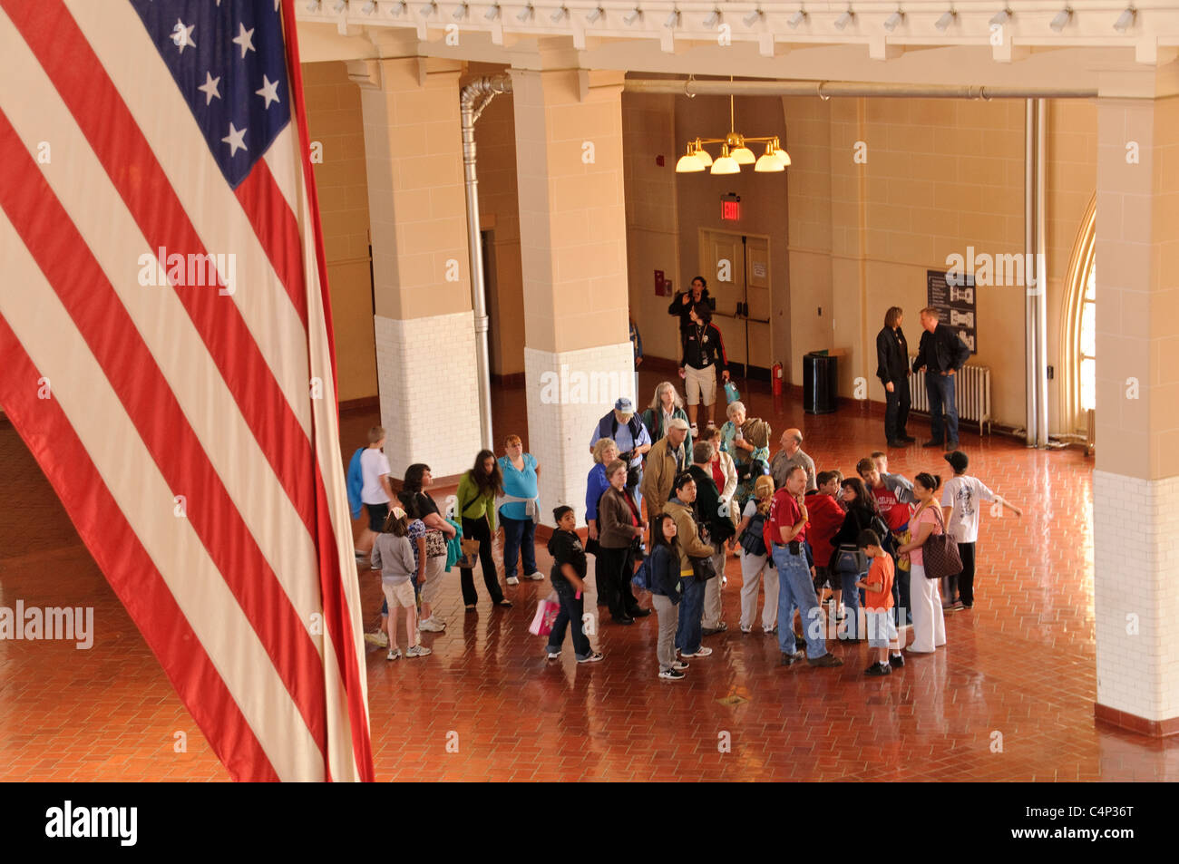 Registry Room, Ellis Island Immigration Museum, Statue of Liberty ...