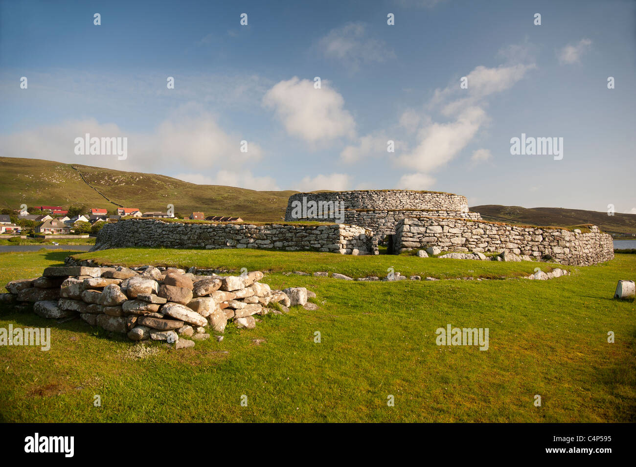 Clickimin Broch and Settlement, Lerwick, Shetland Isles, Scotland ...