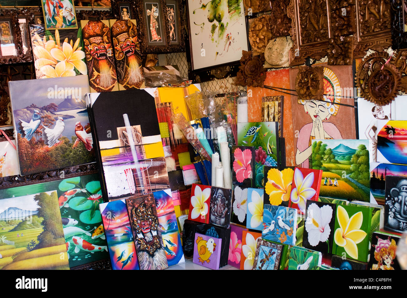Art market bali hi-res stock photography and images - Alamy