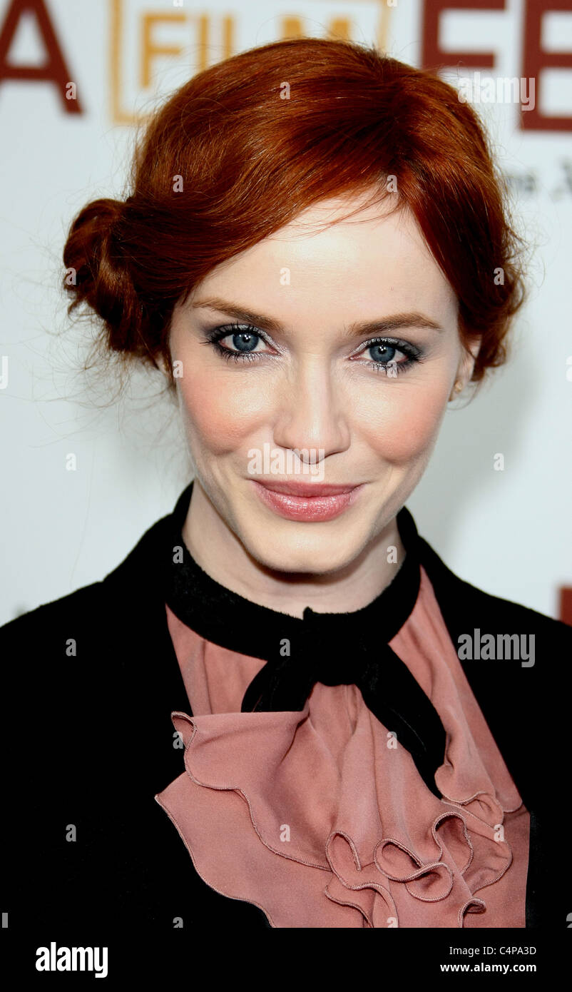 CHRISTINA HENDRICKS DRIVE. GALA SCREENING AT THE 2011 LOS ANGELES FILM ...