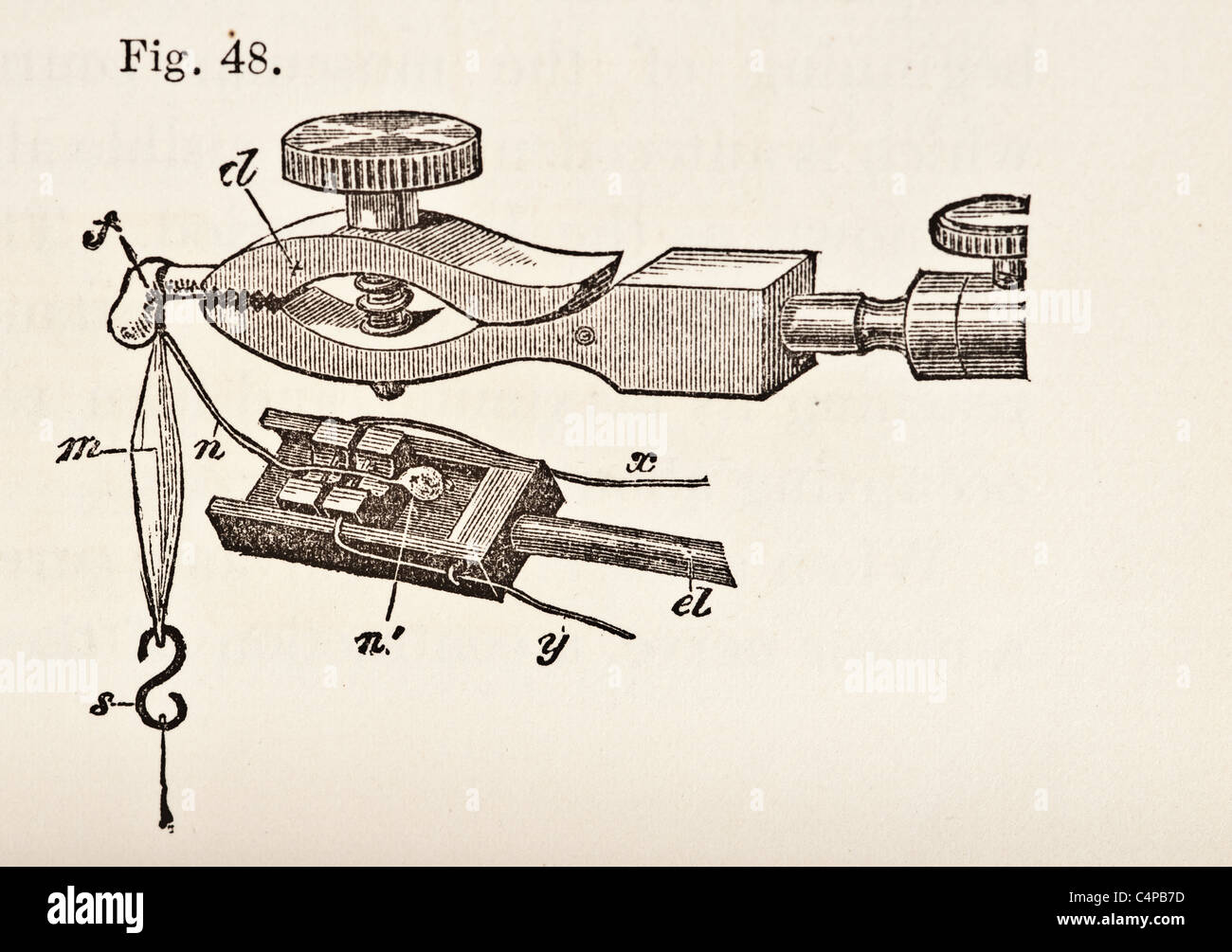 Antique Illustration of Surgical Tools and Medical Apparatus Stock ...