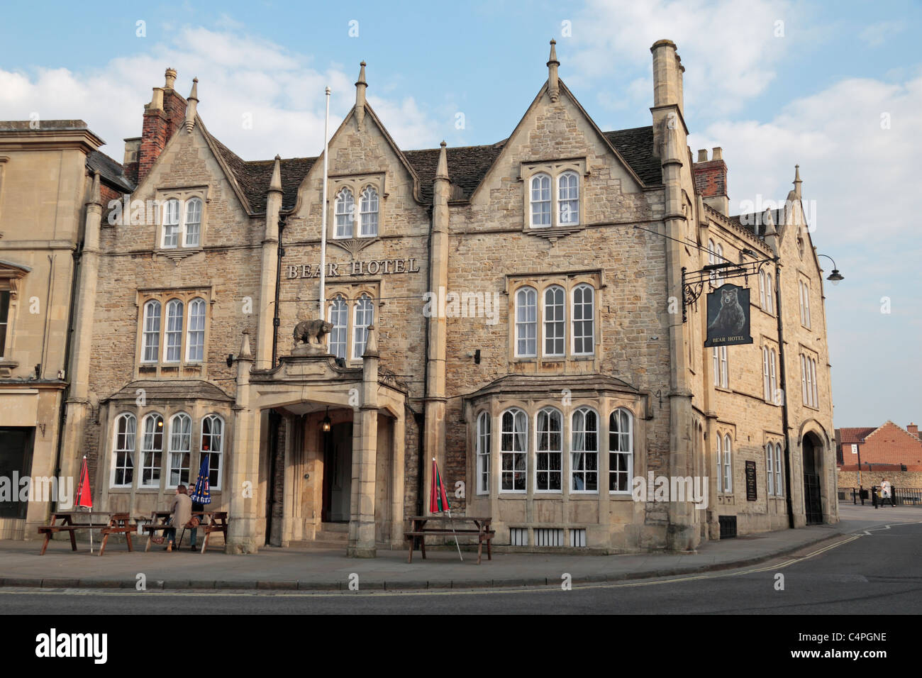 The Bear Hotel in Chippenham, Wiltshire, UK Stock Photo - Alamy