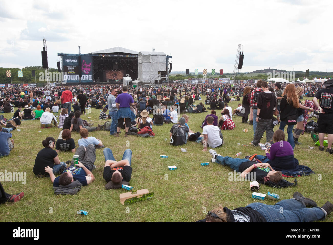 Download Rock Festival At Donnington Park High Resolution Stock ...