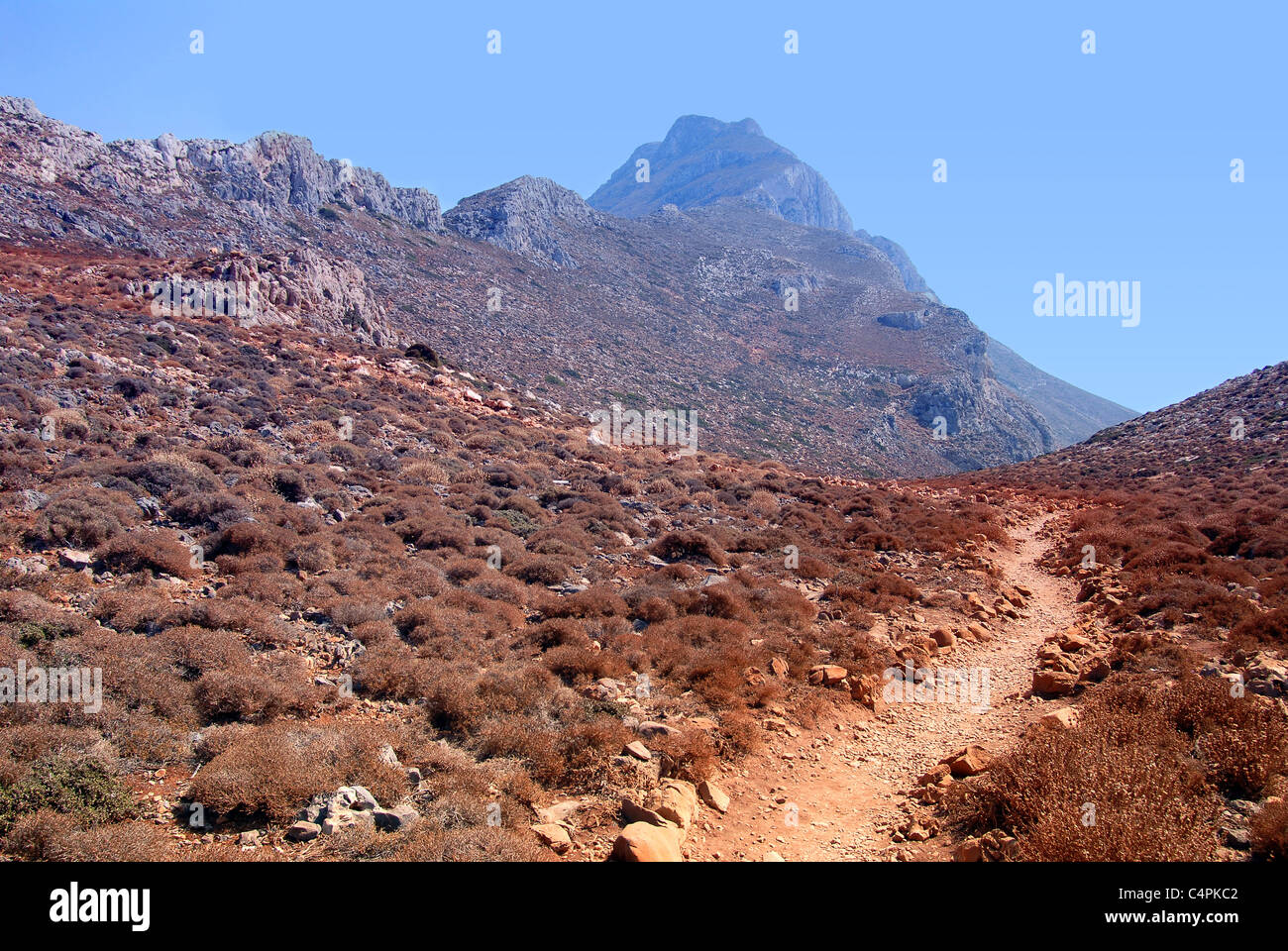 mountains on the Crete island Stock Photo - Alamy