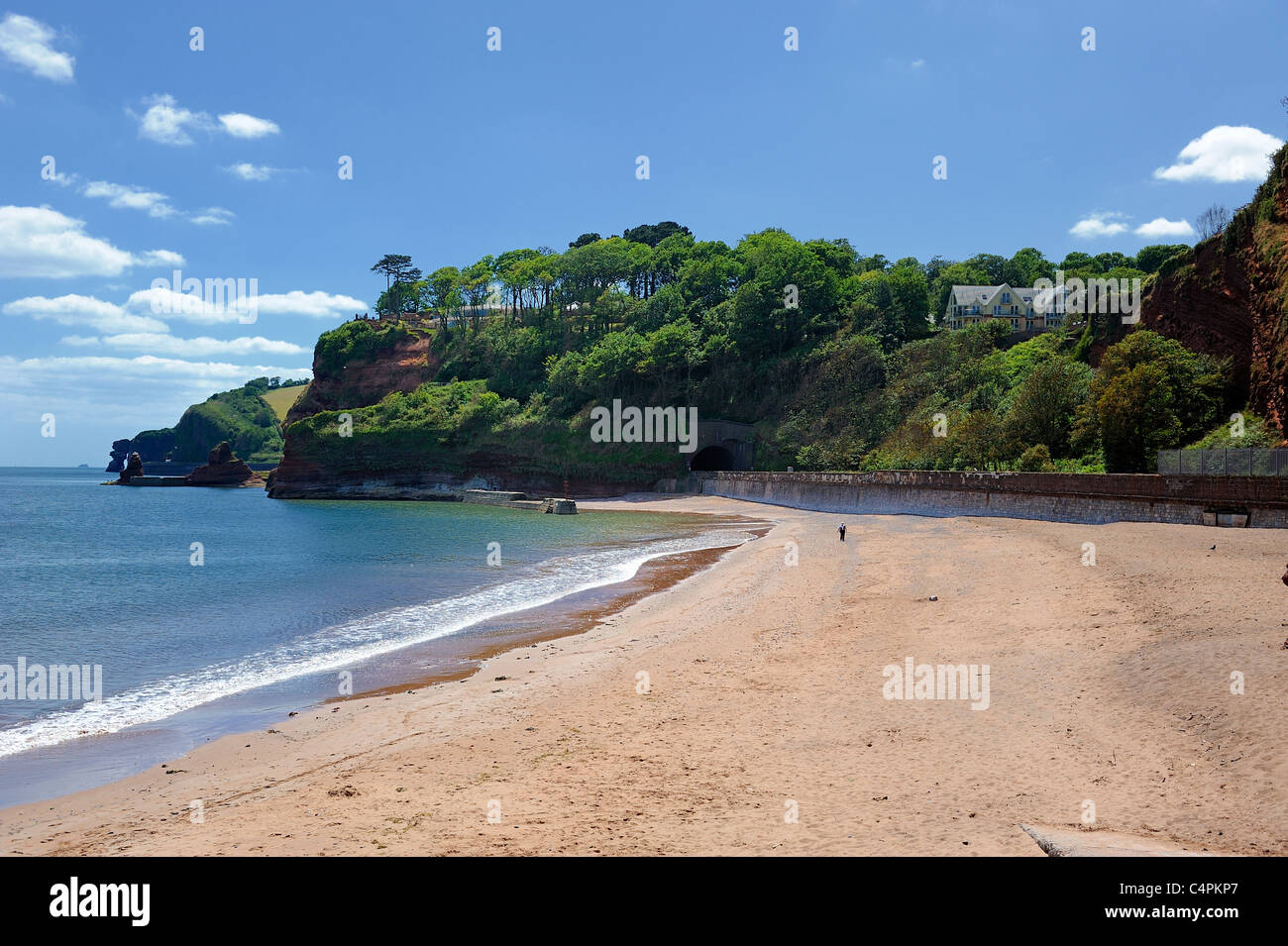 coryton cove beach dawlish devon england uk Stock Photo - Alamy