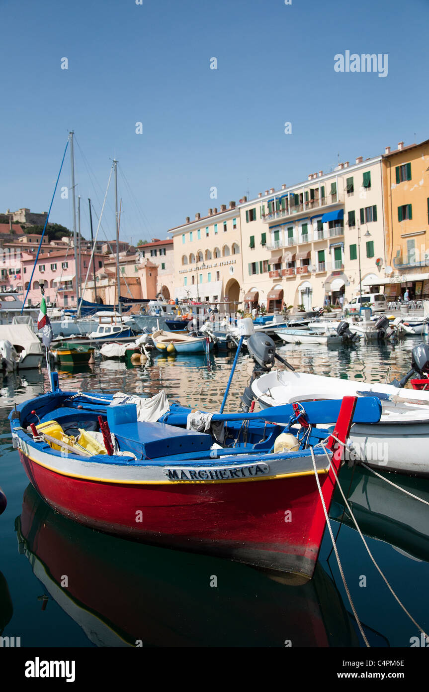 Old harbour portoferraio elba hi-res stock photography and images - Alamy
