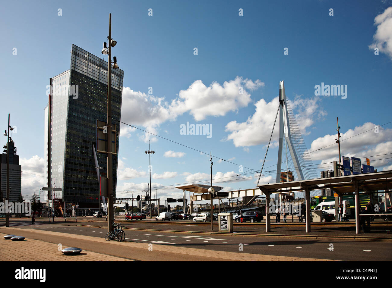 Street in Rotterdam Stock Photo - Alamy