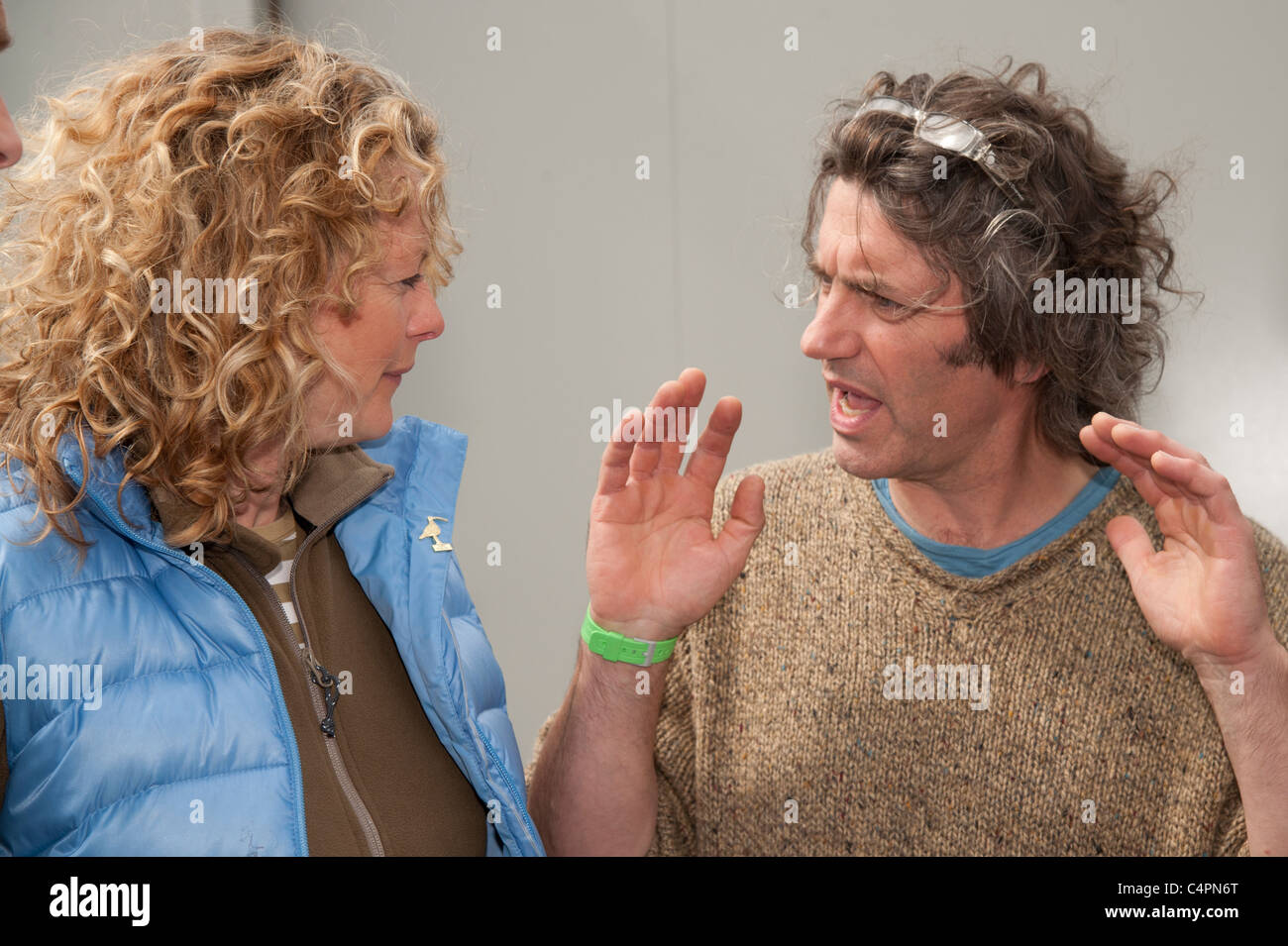 Martin Hughes-Games and Kate Humble , Ynys Hir 16 June 2011, BBC ...