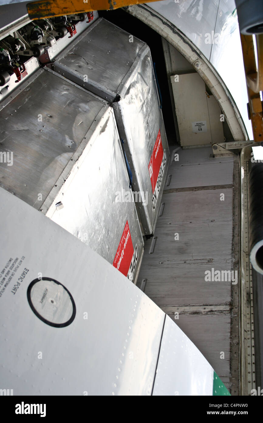 Cargo hold airplane hi-res stock photography and images - Alamy