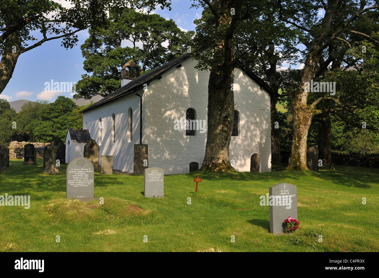 Newlands church lake district hi-res stock photography and images - Alamy