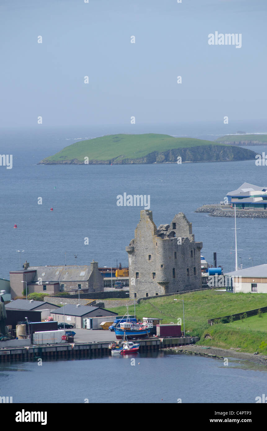 Scotland, Shetland Islands, Mainland, Scalloway (near Lerwick ...