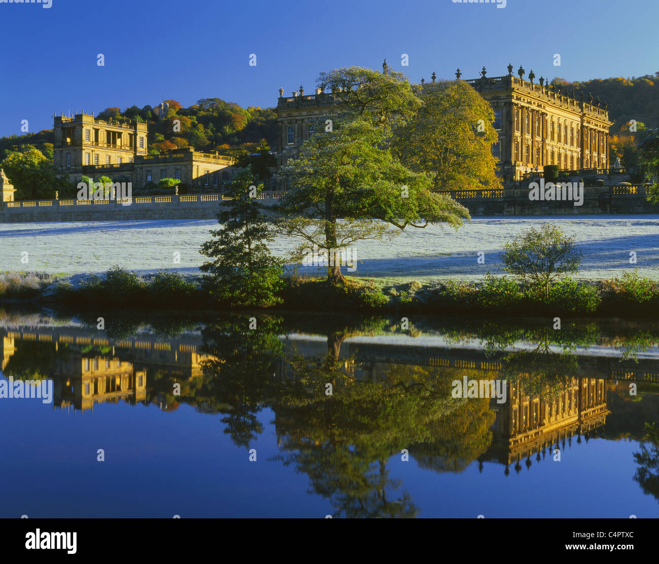 Chatsworth reflections hi-res stock photography and images - Alamy