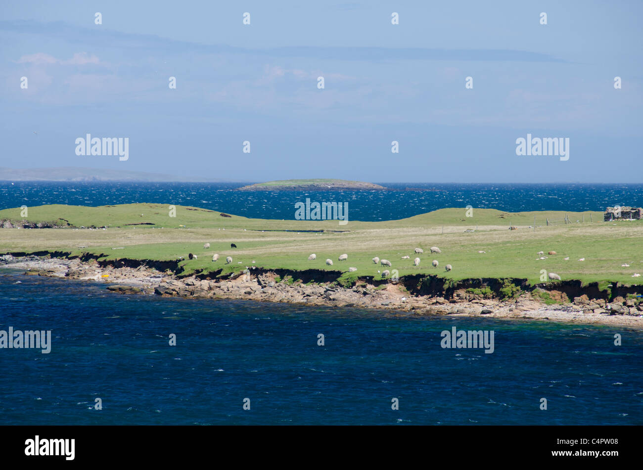 Scotland, Shetland Islands, Island of Bressay Stock Photo - Alamy