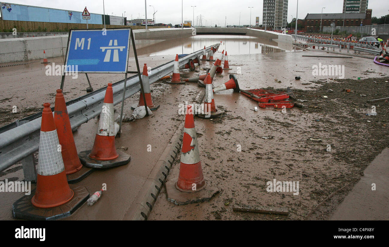 The Westlink road in Belfast, Northern Ireland is a dual carriageway ...