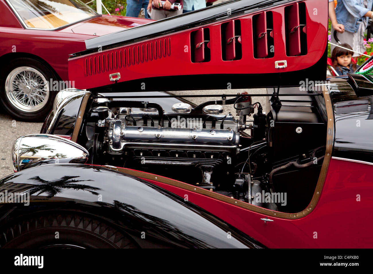 A 1936 Alfa Romeo 6C 2500 at the 2011 Rodeo Drive Concours Beverly ...