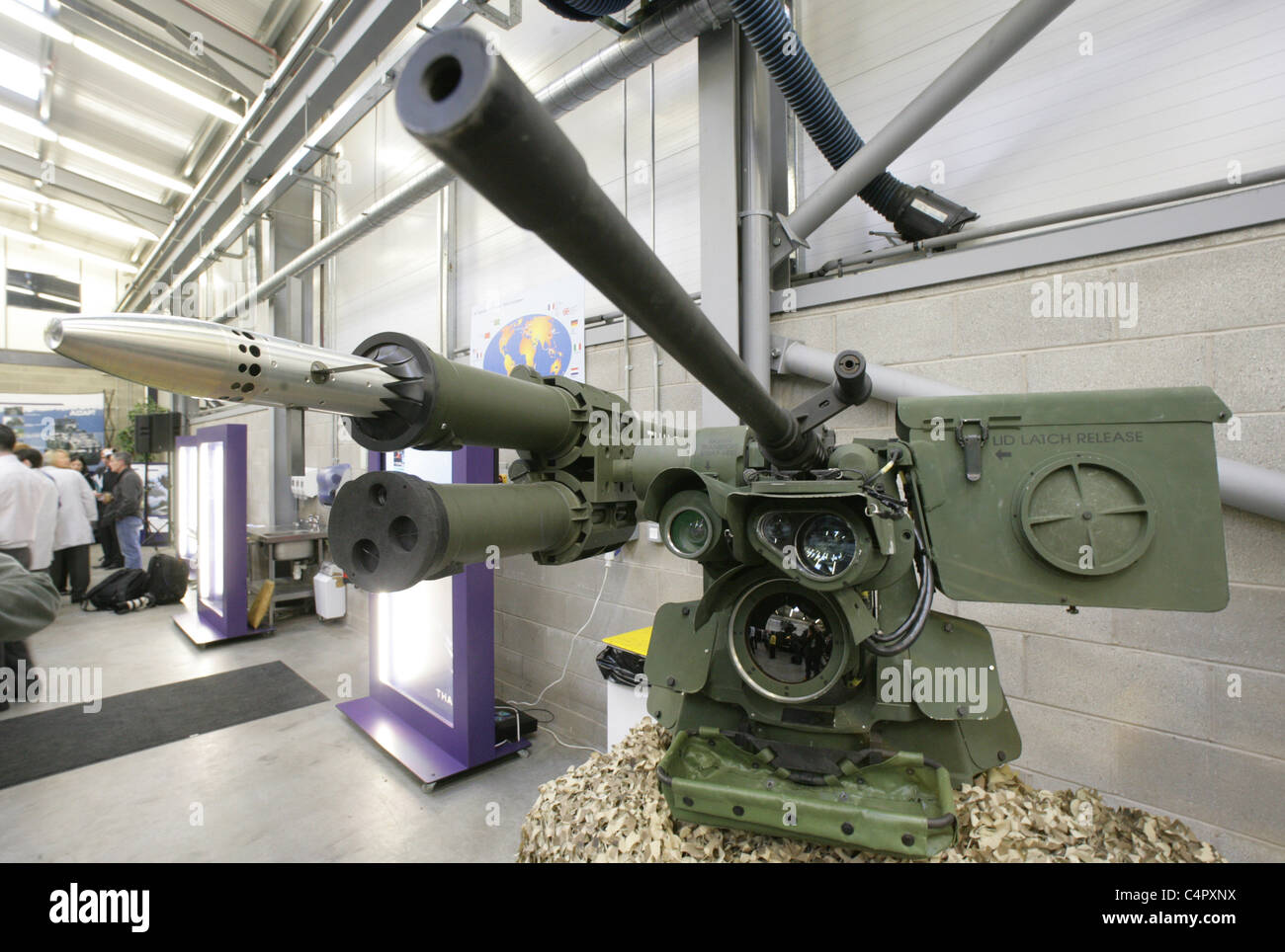 Thales missile belfast weapons northern hi-res stock photography and ...