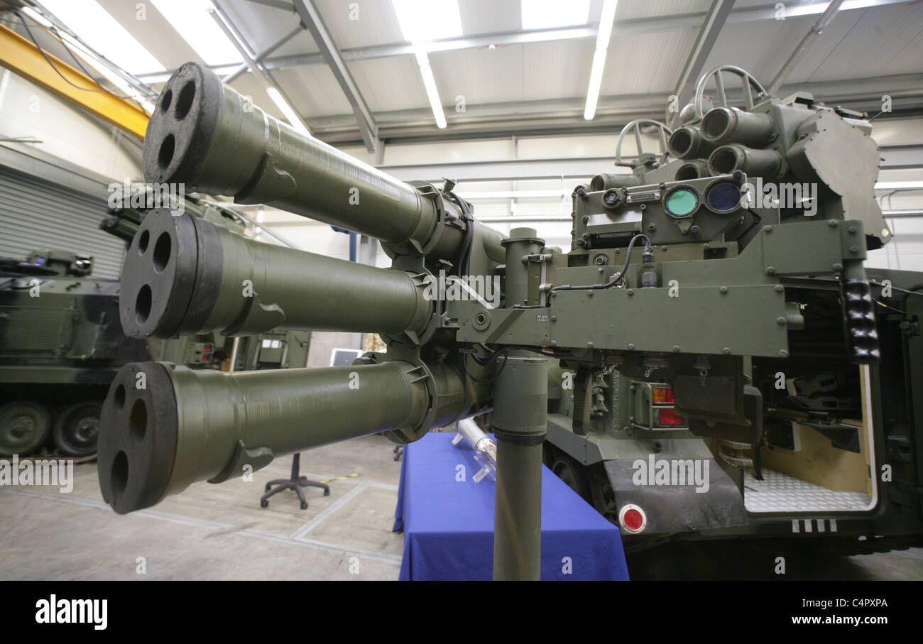 Thales missile belfast weapons northern hi-res stock photography and ...