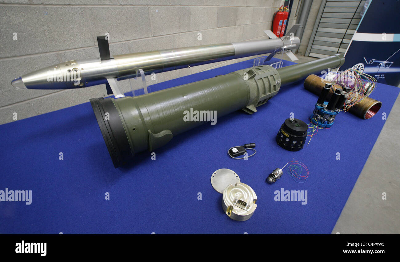 Lightweight Multi-role Missile on display at the Belfast factory ...