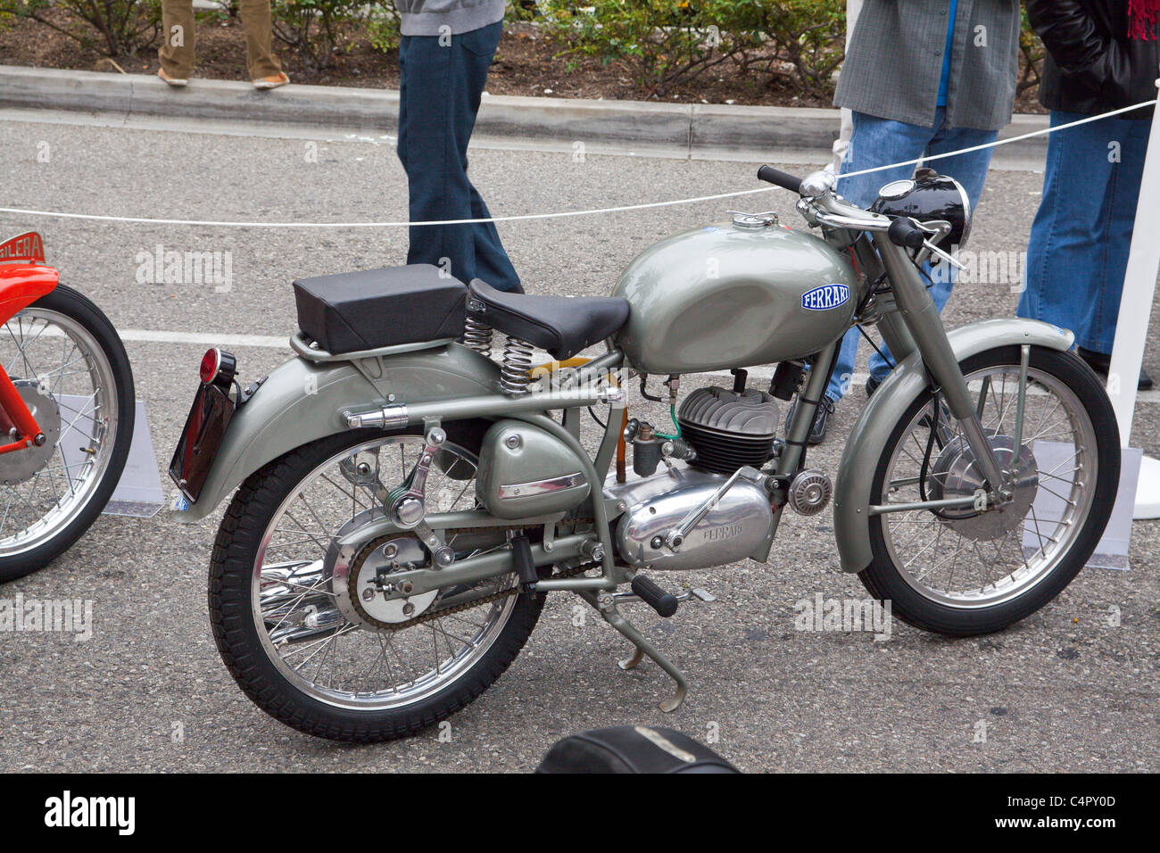 Vintage italian motorcycles hi-res stock photography and images - Alamy
