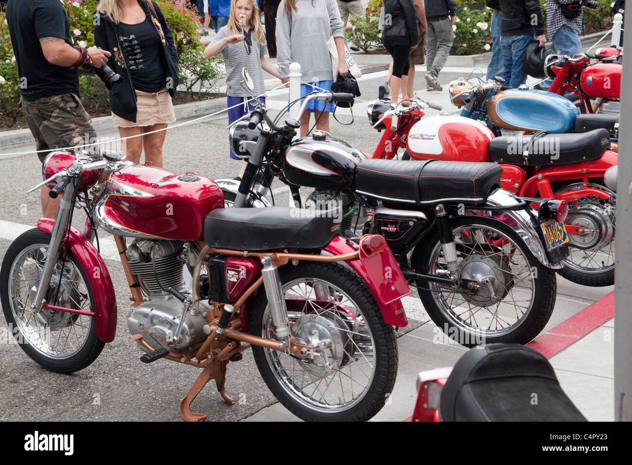 Vintage italian motorcycles hi-res stock photography and images - Alamy