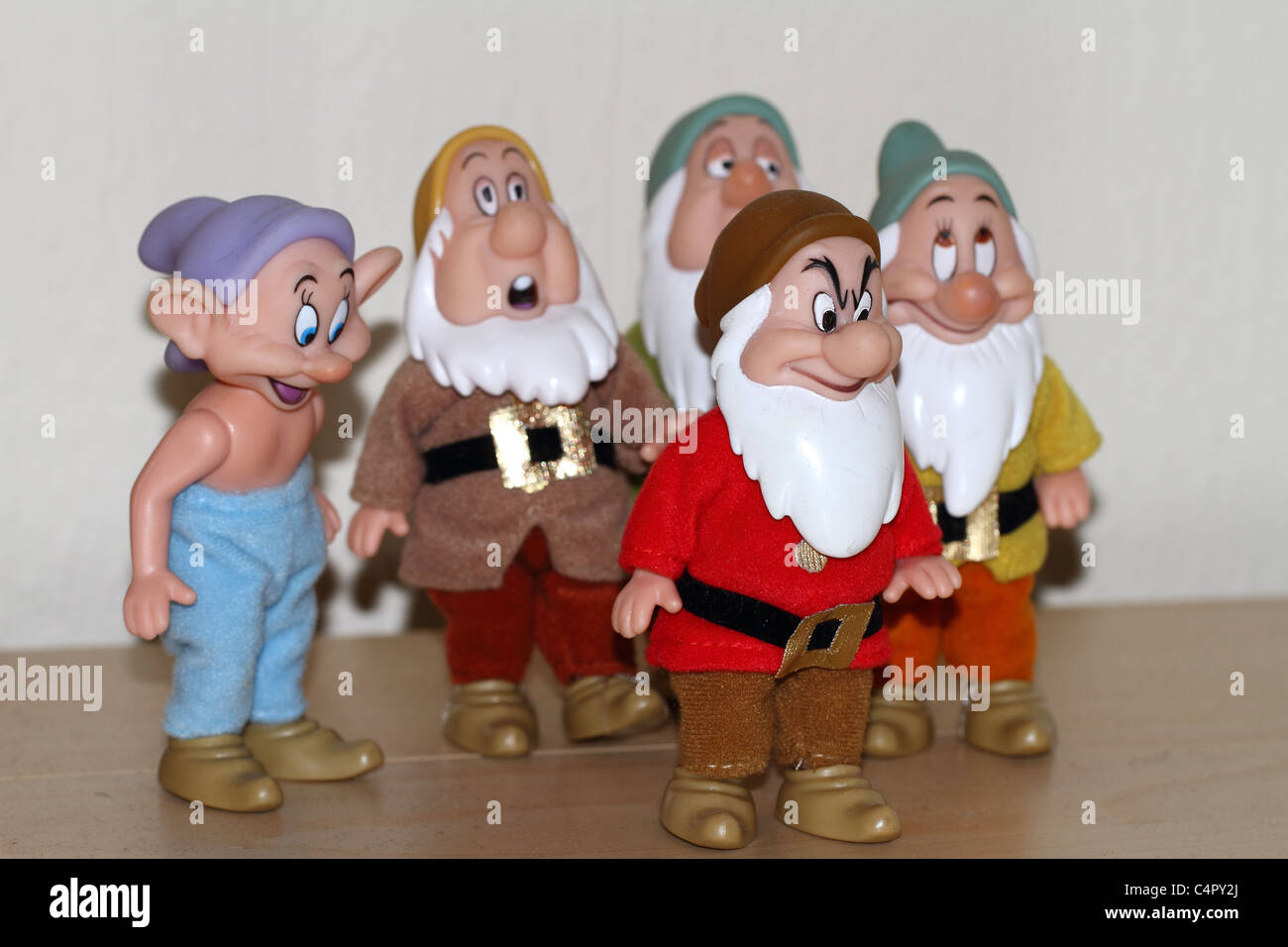 five of the seven dwarves Stock Photo - Alamy