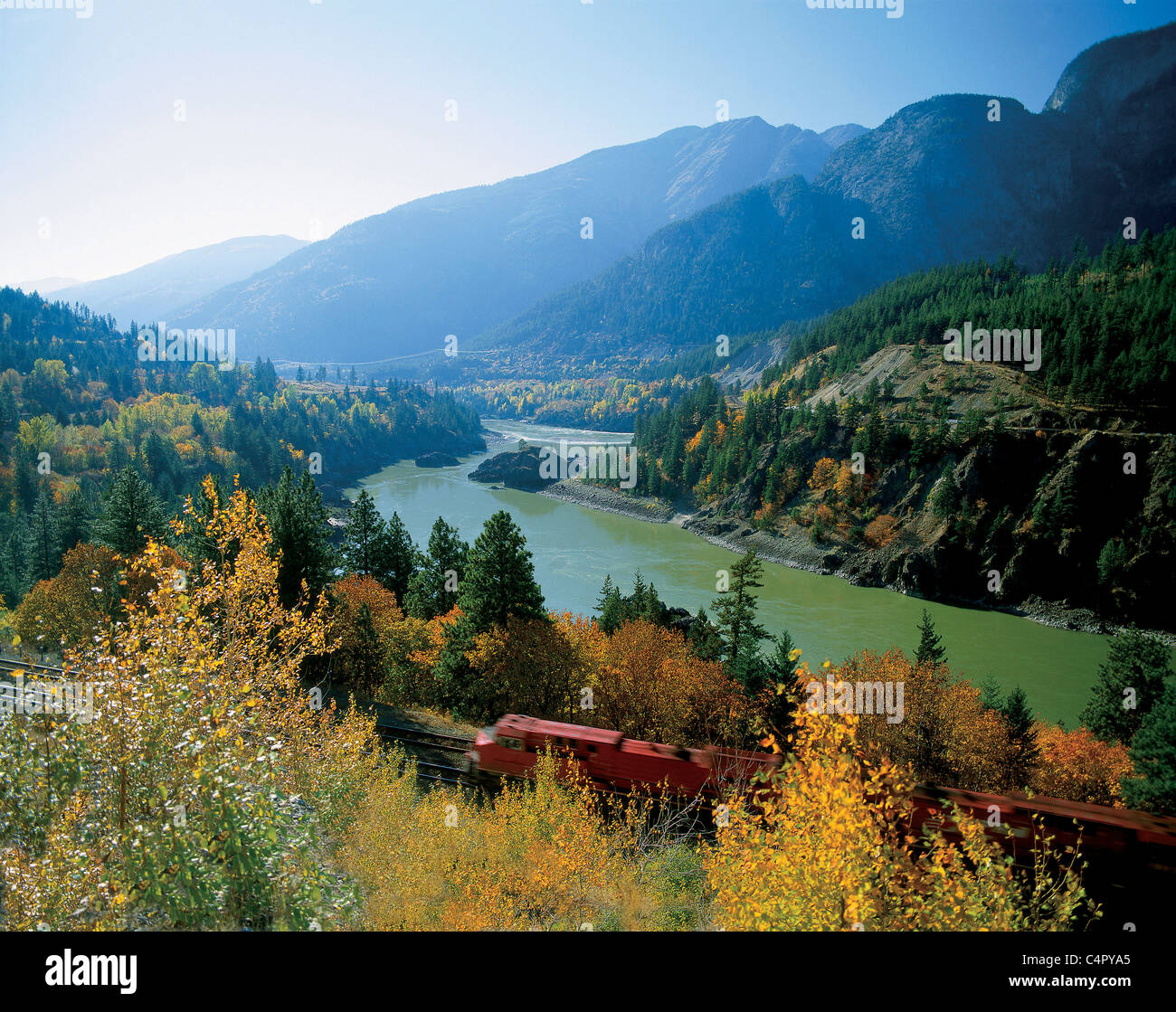 Fraser River in the Fraser Canyon Stock Photo - Alamy