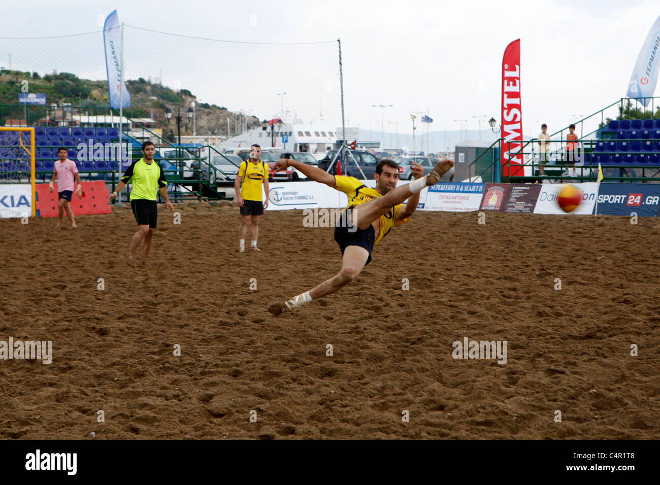 Soccer ball football greek hi-res stock photography and images - Alamy