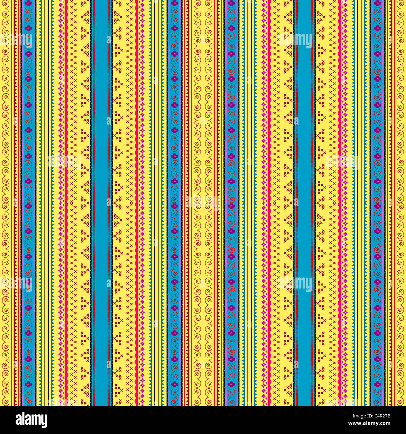 Ukrainian ethnic seamless pattern, graphic illustration Stock Photo - Alamy
