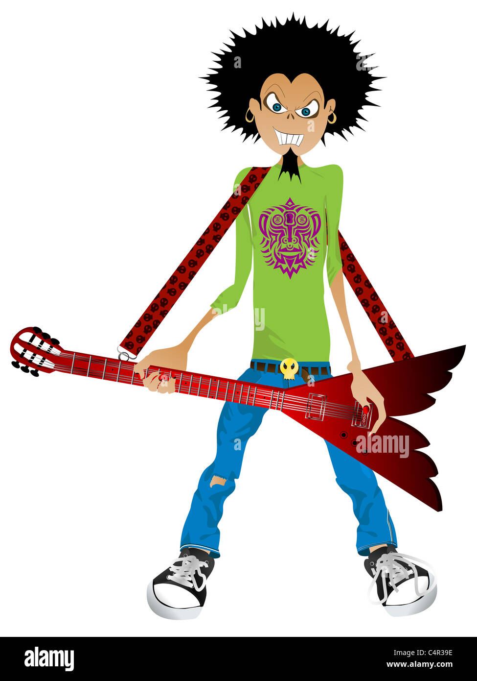 Electric boy Cut Out Stock Images & Pictures - Alamy