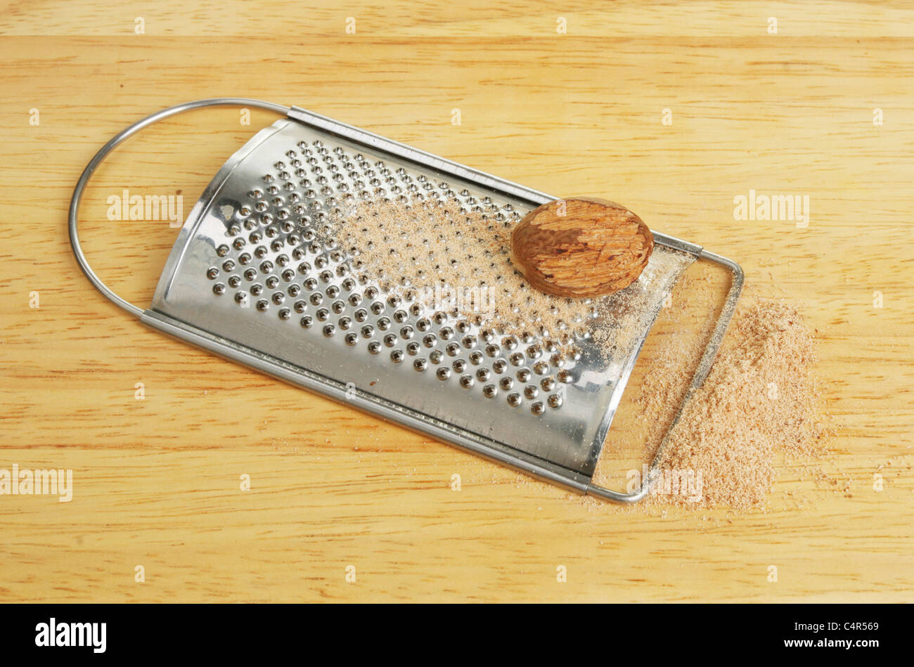 Grated nutmeg hi-res stock photography and images - Alamy