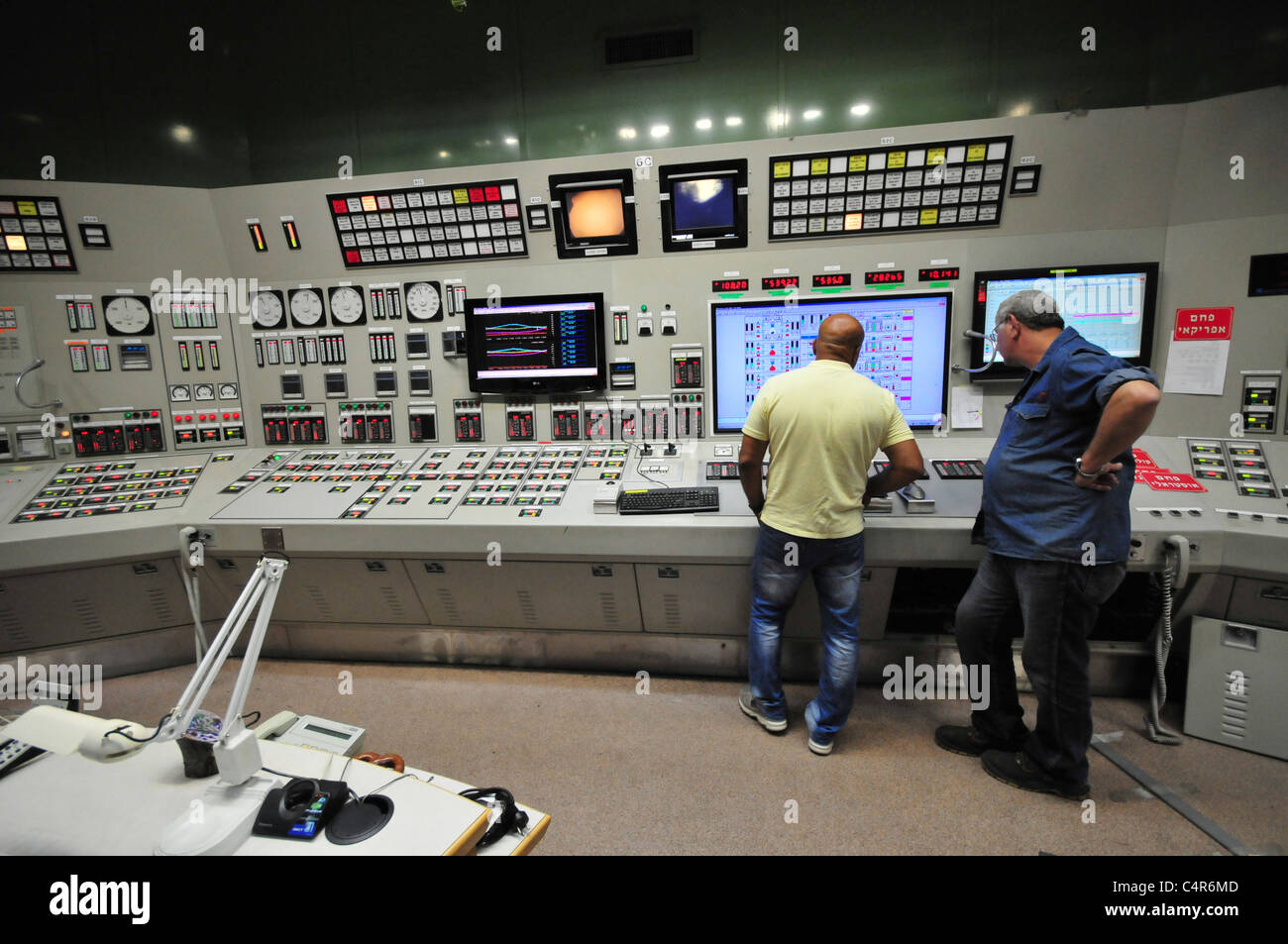 Israel, Hadera, The Orot Rabin coal operated power plant the central ...