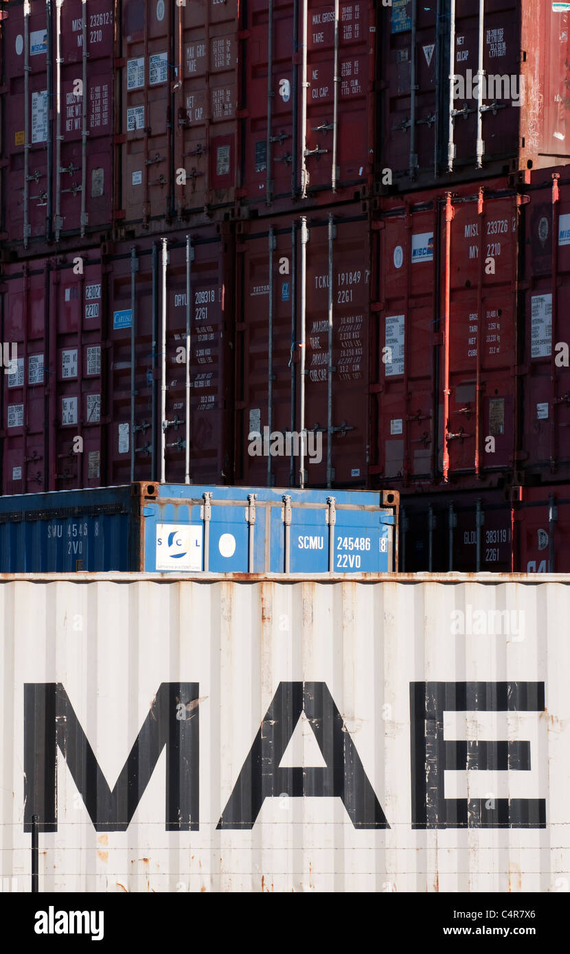 Australian shipping containers hi-res stock photography and images - Alamy