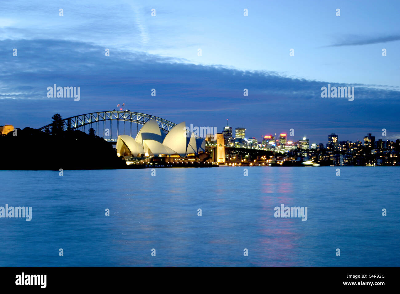 Opera House and Harbour Bridge, Sydney, Australia Stock Photo - Alamy