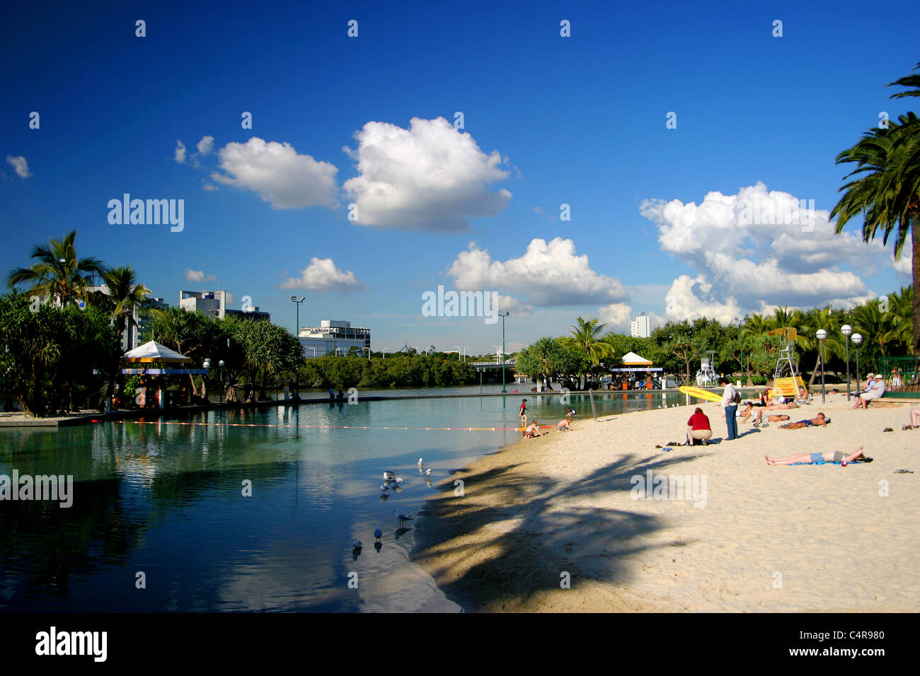 Brisbanes south bank hi-res stock photography and images - Alamy