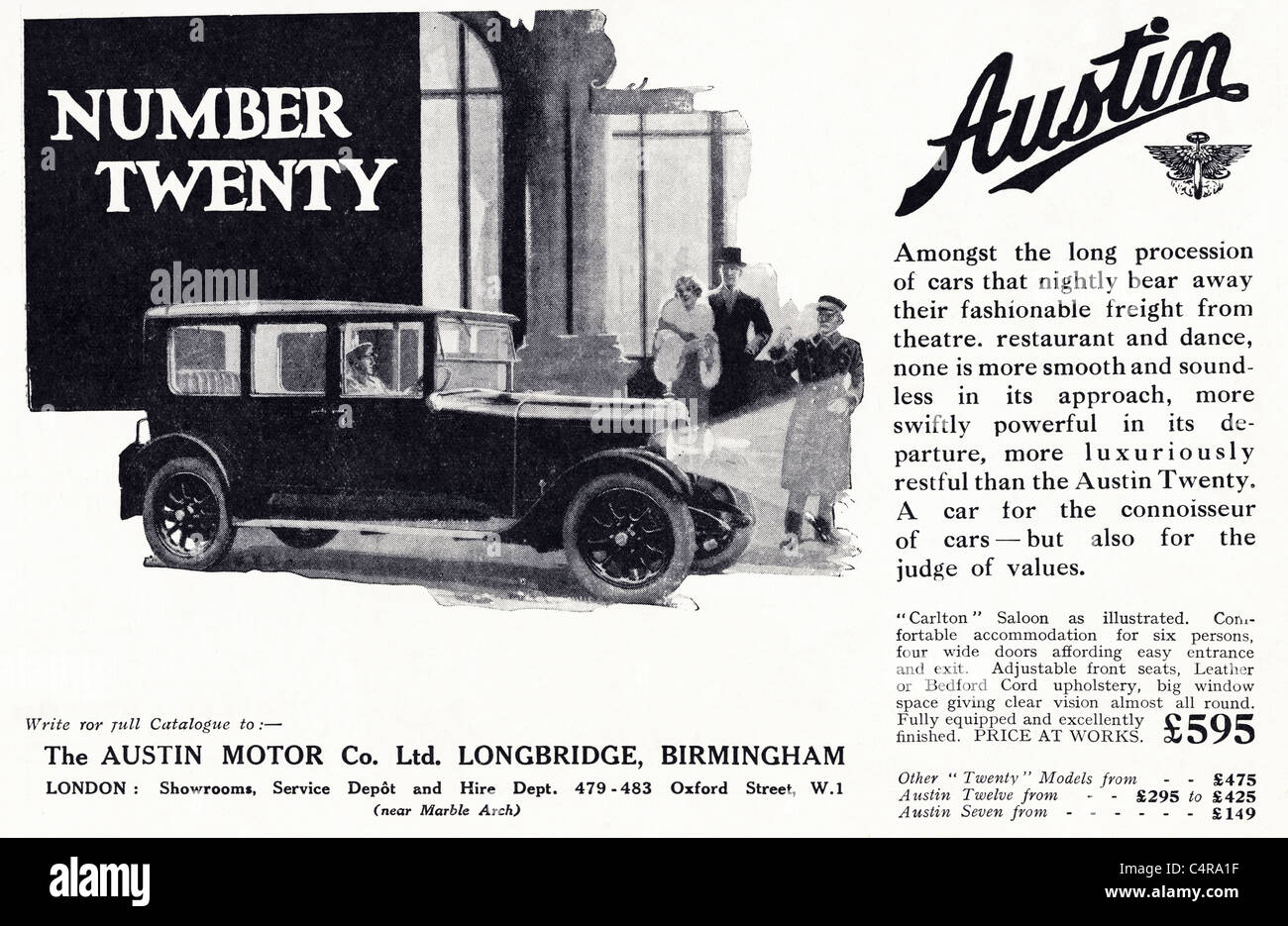 1920s car advertisement hi-res stock photography and images - Alamy