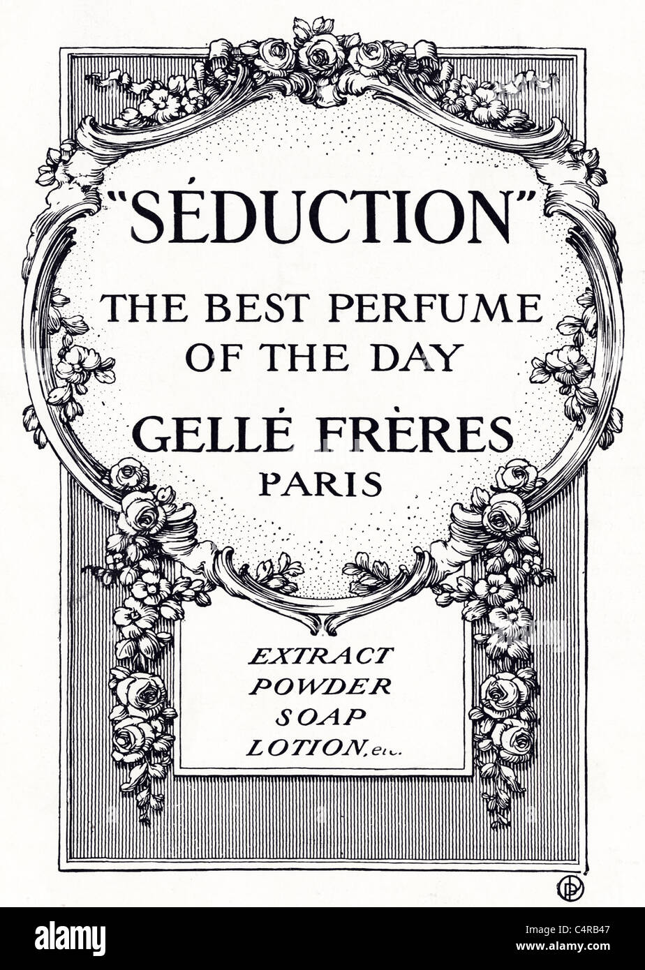 Perfume advertisement magazine hi-res stock photography and images - Alamy