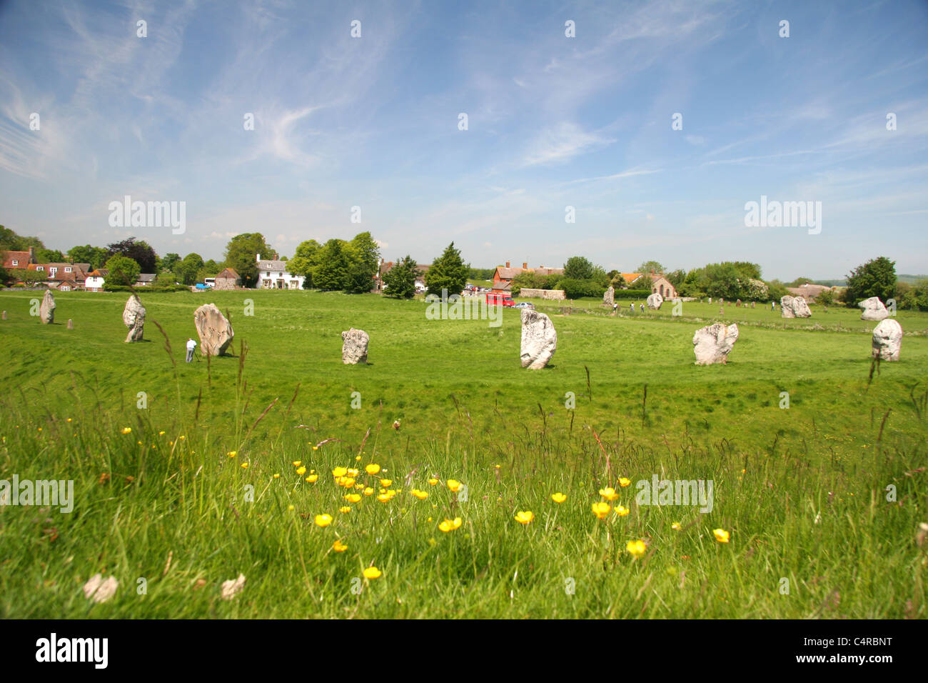 Avebury is a World Heritage Site similar to Stonehenge, Avebury ...