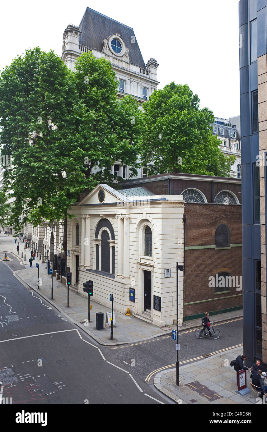 City of London St Martin's le Grand, with the church of St Botolph ...