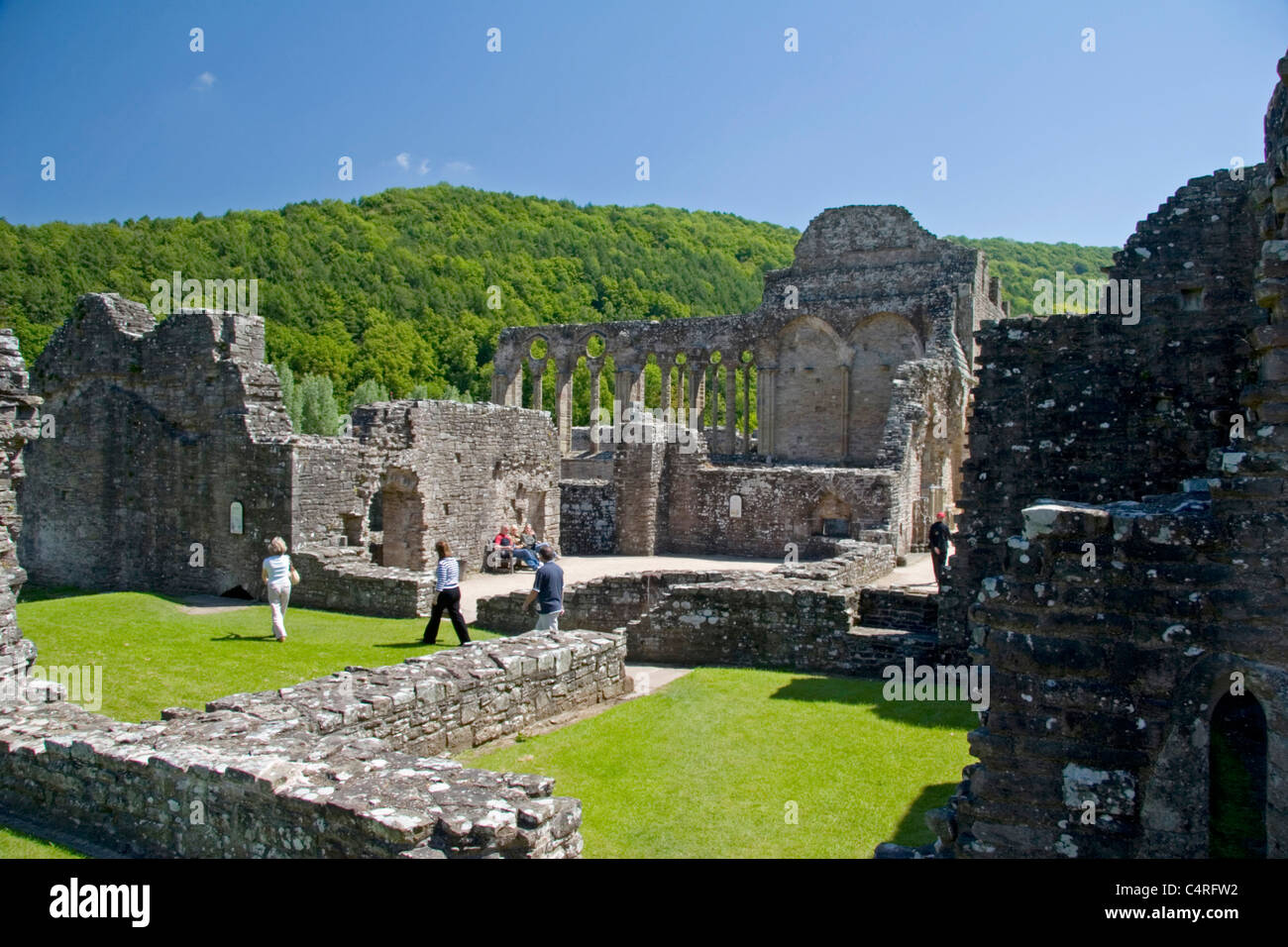 Abbey tintern hi-res stock photography and images - Alamy
