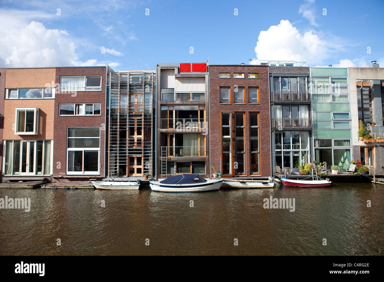 Borneo Sporenburg area of the Amsterdam Docklands, Amsterdam ...