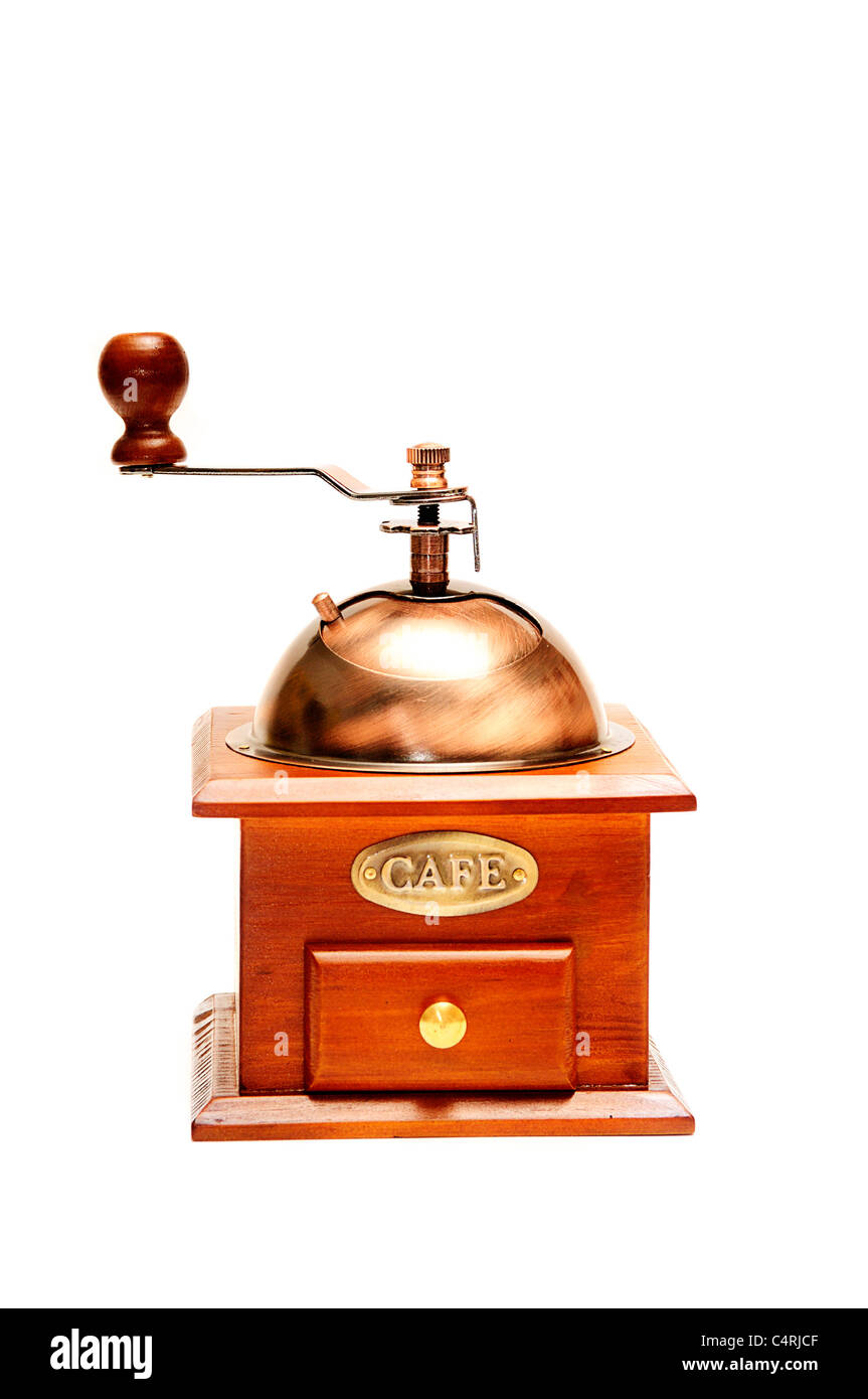 classic coffee grinder Stock Photo - Alamy