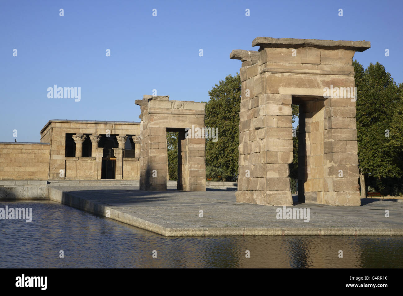 Egyptian temple debod in hi-res stock photography and images - Alamy