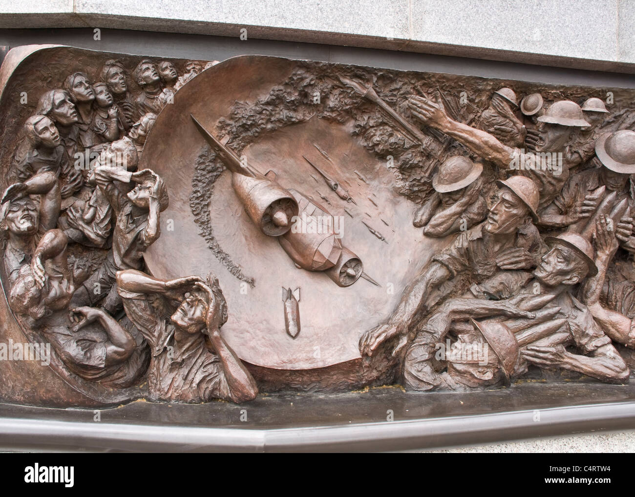 Bronze Battle of Britain World War 2 monument memorial sculpture by ...
