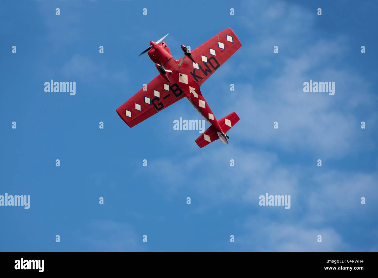Taylor Titch G-BKWD in flight at Sturgate Airfield Stock Photo - Alamy