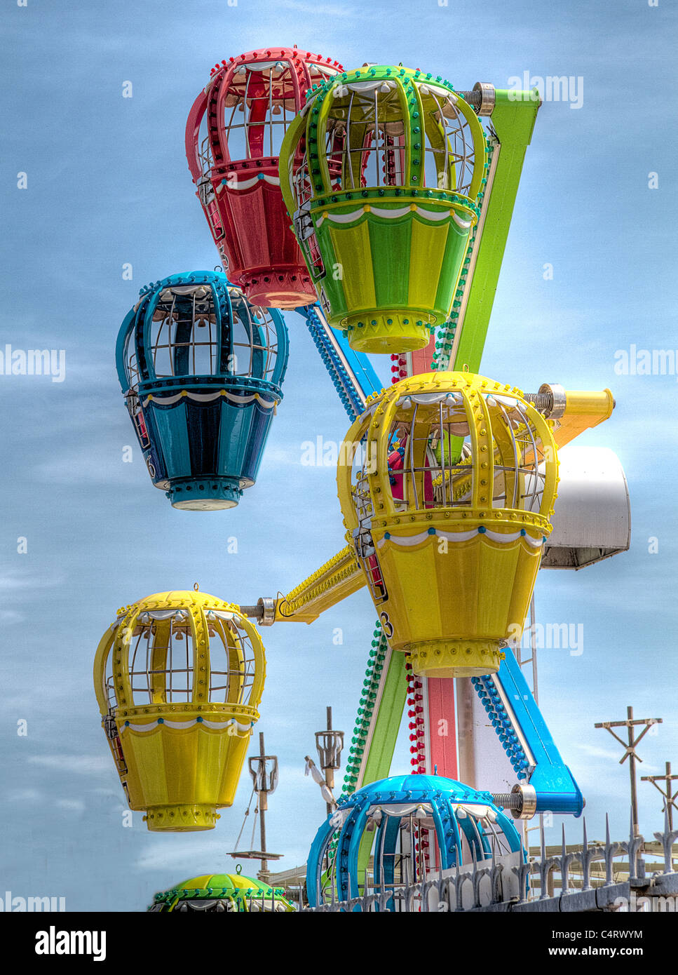 Fair Ground Ride Stock Photo - Alamy