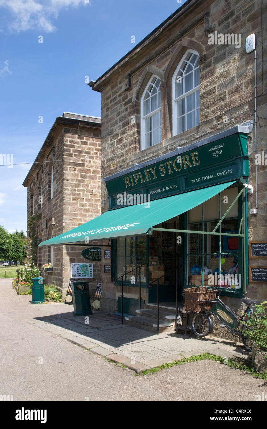 Village Store at Ripley North Yorkshire England Stock Photo - Alamy