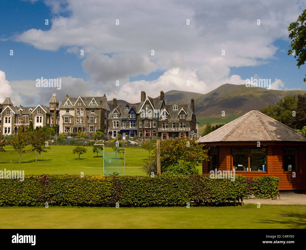 Public Park, Keswick, Lake District Stock Photo - Alamy