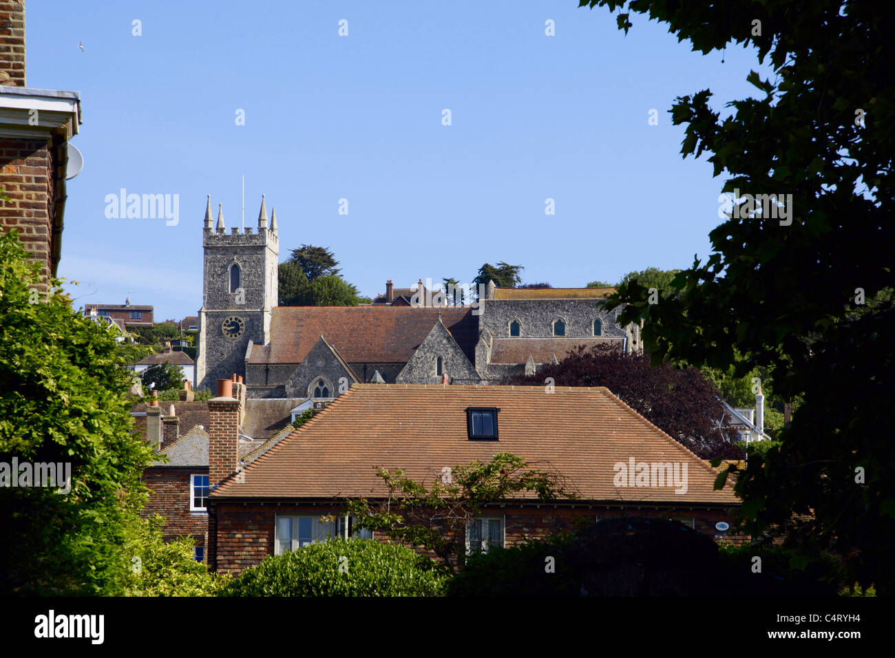 Hythe kent church hi-res stock photography and images - Alamy