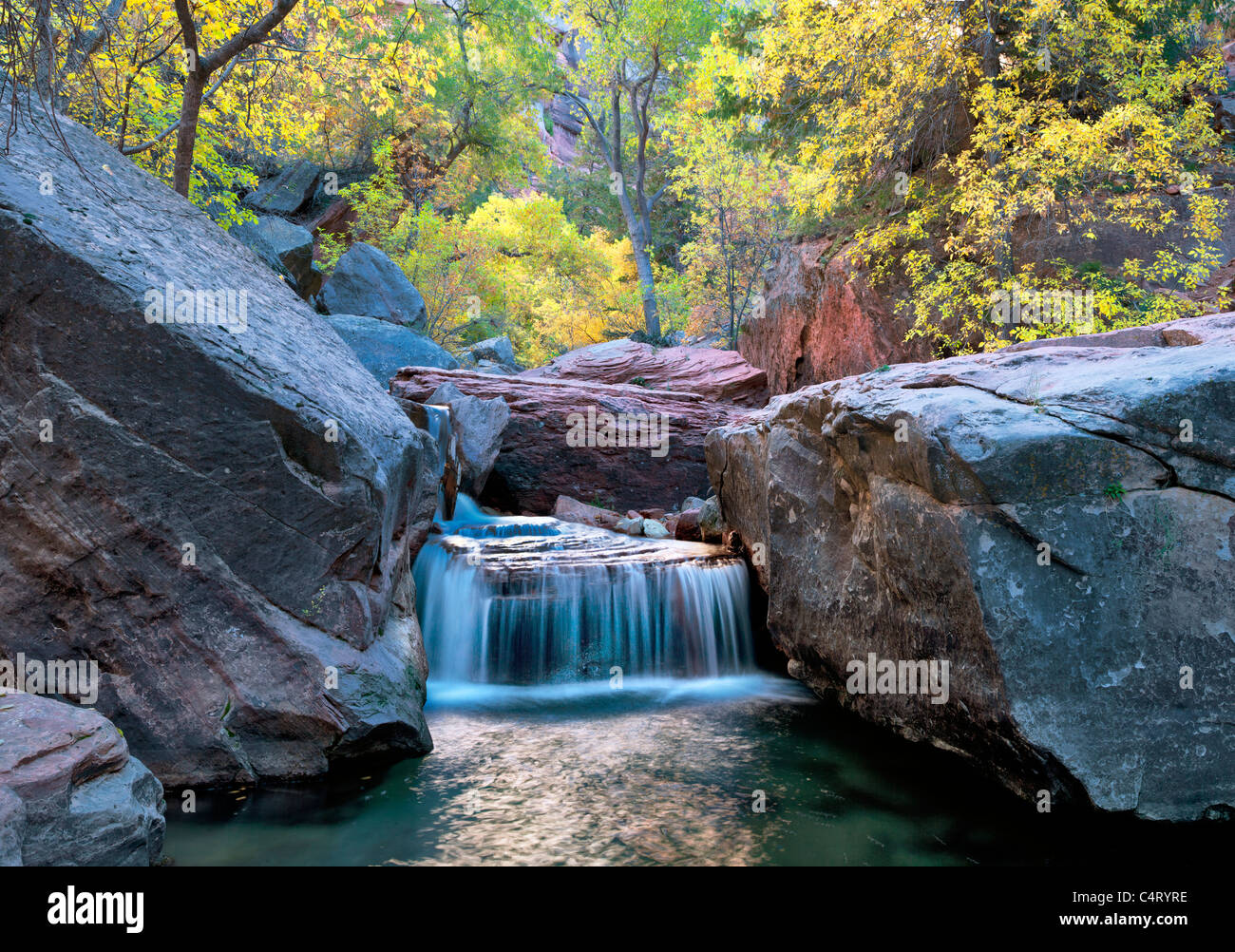National waterfall park hi-res stock photography and images - Alamy