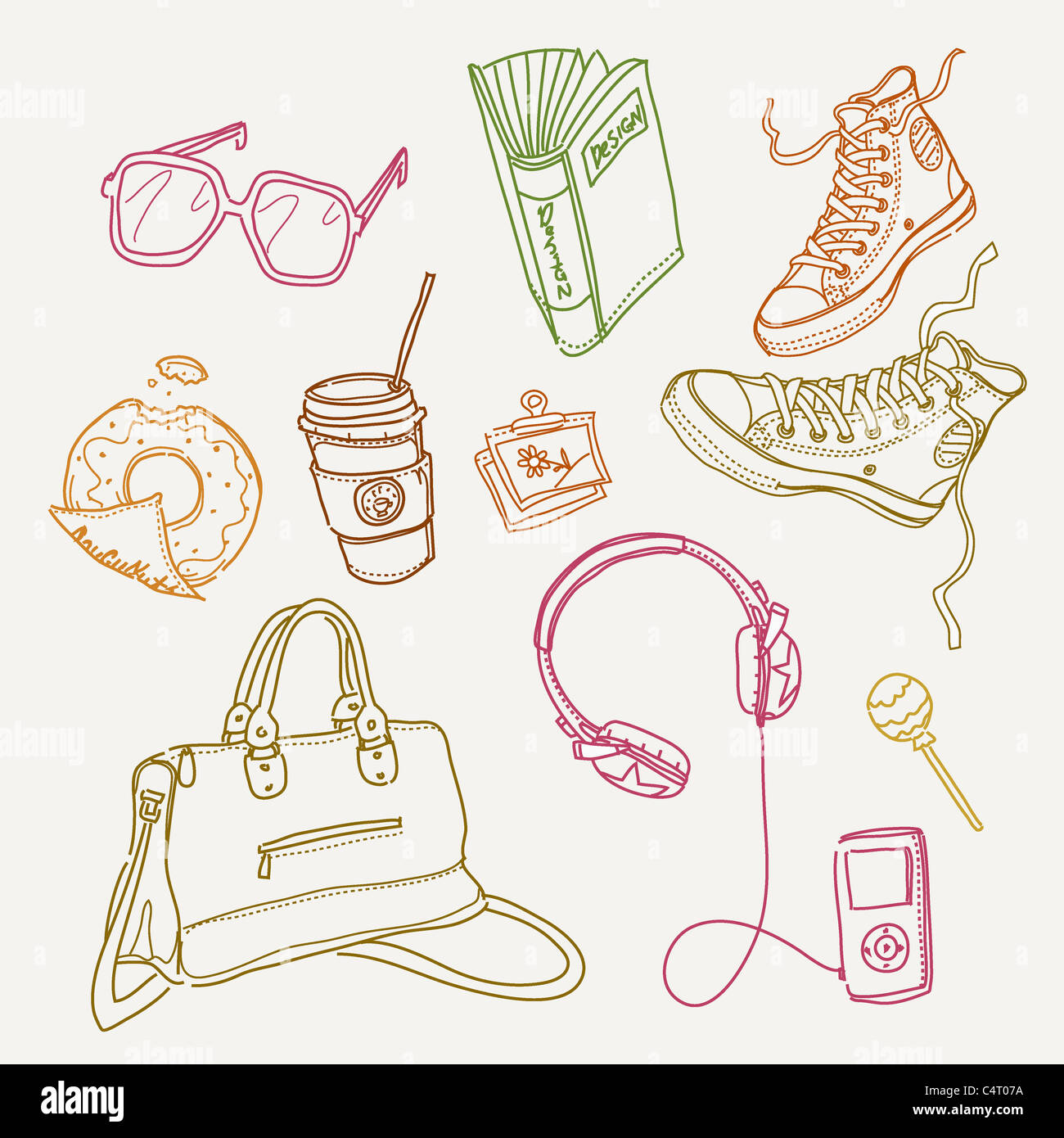 various types of object Stock Photo - Alamy